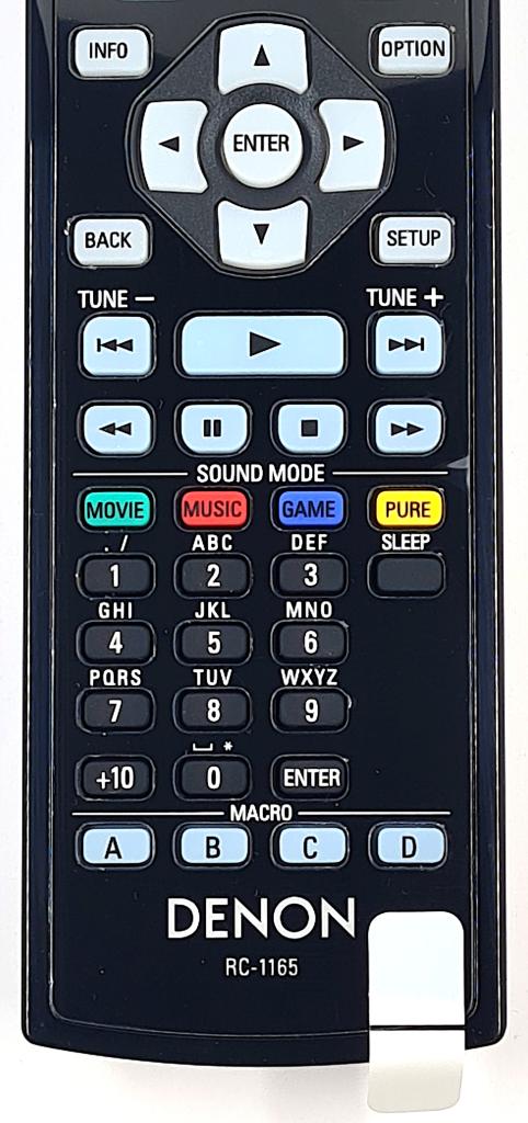 Original remote control RC-1165