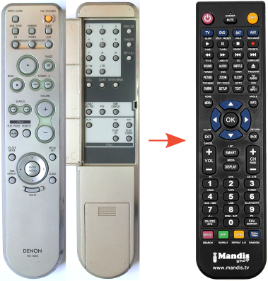 Denon remote controls